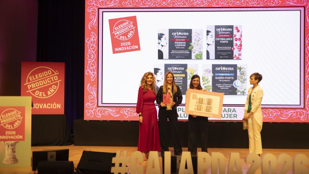 Orissens Woman, Producto del Año en salud de la mujer y cuidado femenino